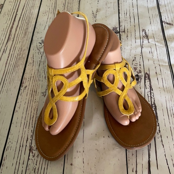 Kelly & Katie | Shoes | Kelly Katie Yellow Sandals | Poshmark
